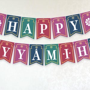 Printable Elegant Ayyám-i-há Banner / Festival of Joy 9-pointed Star ...