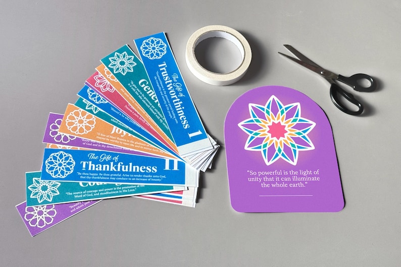 Printable Virtues Chain Kit – 19-day Advent Countdown Activity for ...