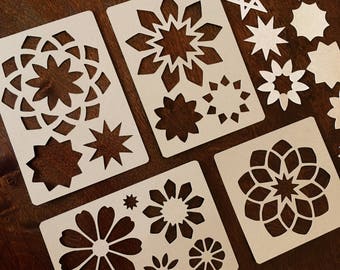 Nine Pointed Stars - Etsy