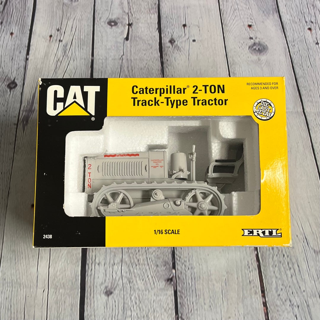 1993 ERTL Caterpillar 2-TON Track-type Tractor Toy Model - 1/16 Scale ...