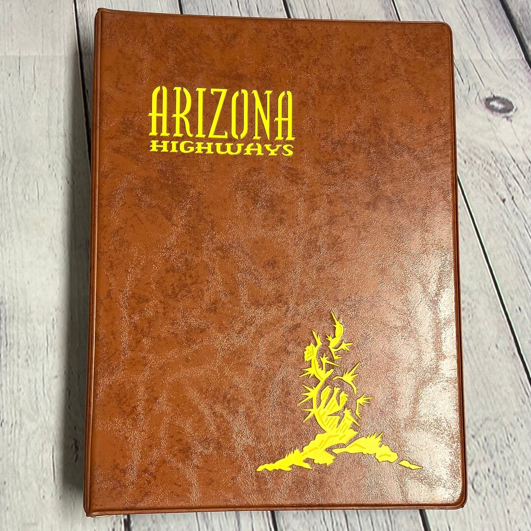 Vintage 1960 Arizona Highways Binder & Magazines - Etsy