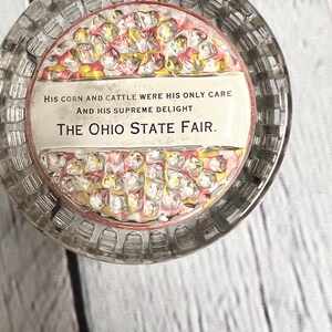 Antique 1903 the Ohio State Fair Glass Paperweight Souvenir - Etsy