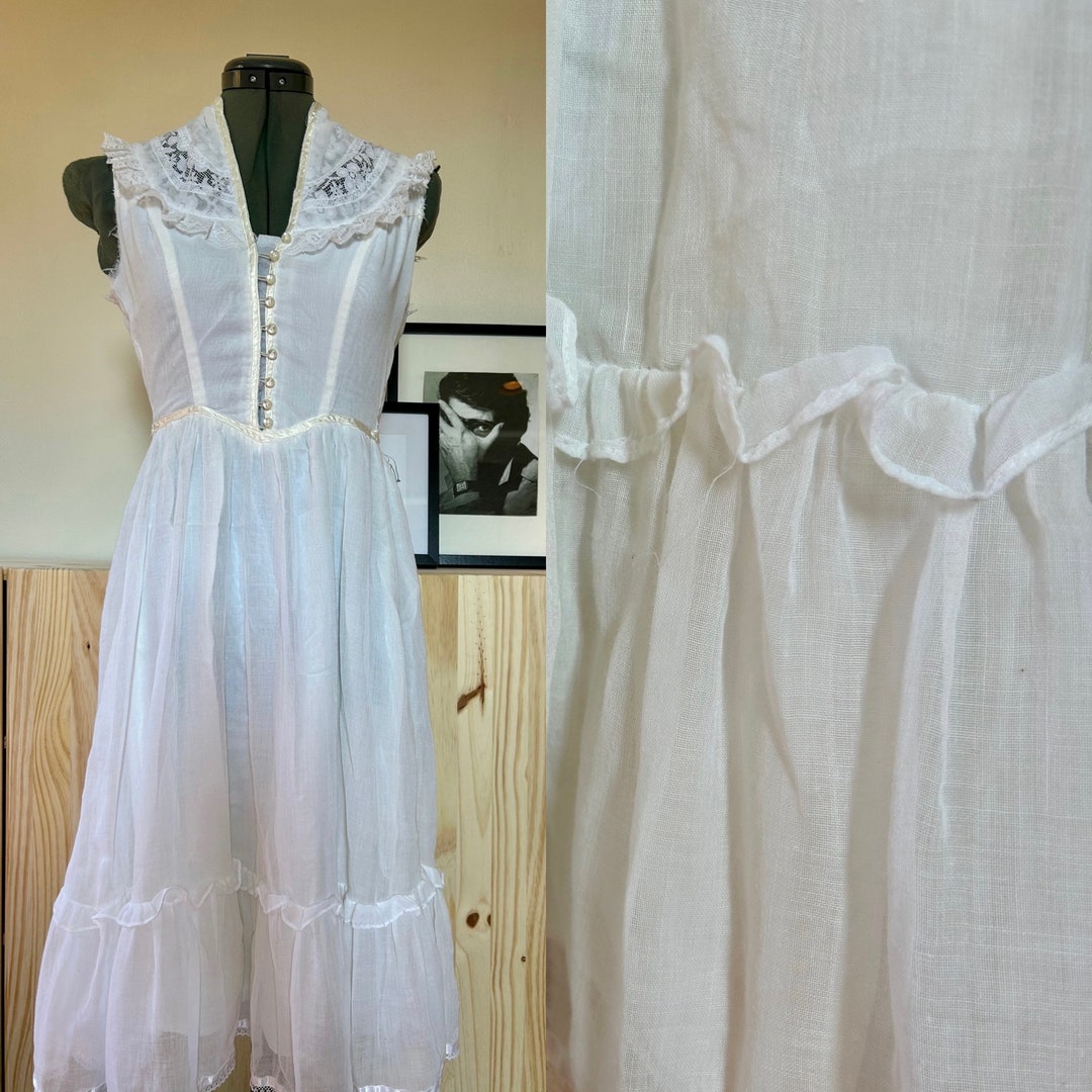 Western Rodeo White Dress - Etsy