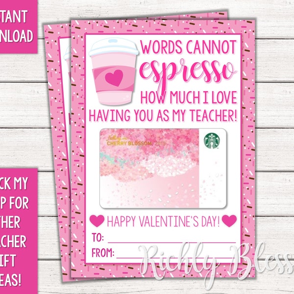 Starbucks Thank You Note - Etsy