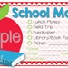 INSTANT DOWNLOAD School Money Printable Envelope Stickers Labels ...