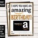 INSTANT DOWNLOAD Amazon Gift Card Birthday Card Holder Gift Card ...