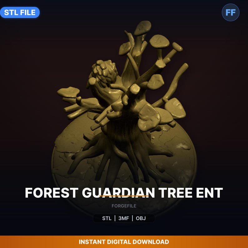 Forest Guardian Tree | Ent STL File | Forest Stl | Forest Stl | Forest ...