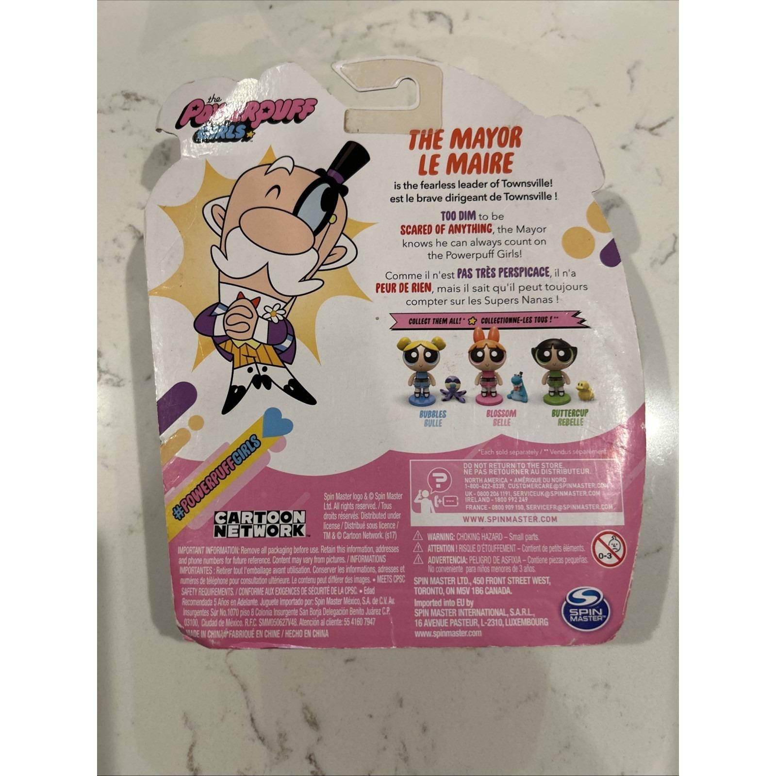 Y2K the Powerpuff Girls the Mayor Le Maire Mini Action Doll Figurine ...
