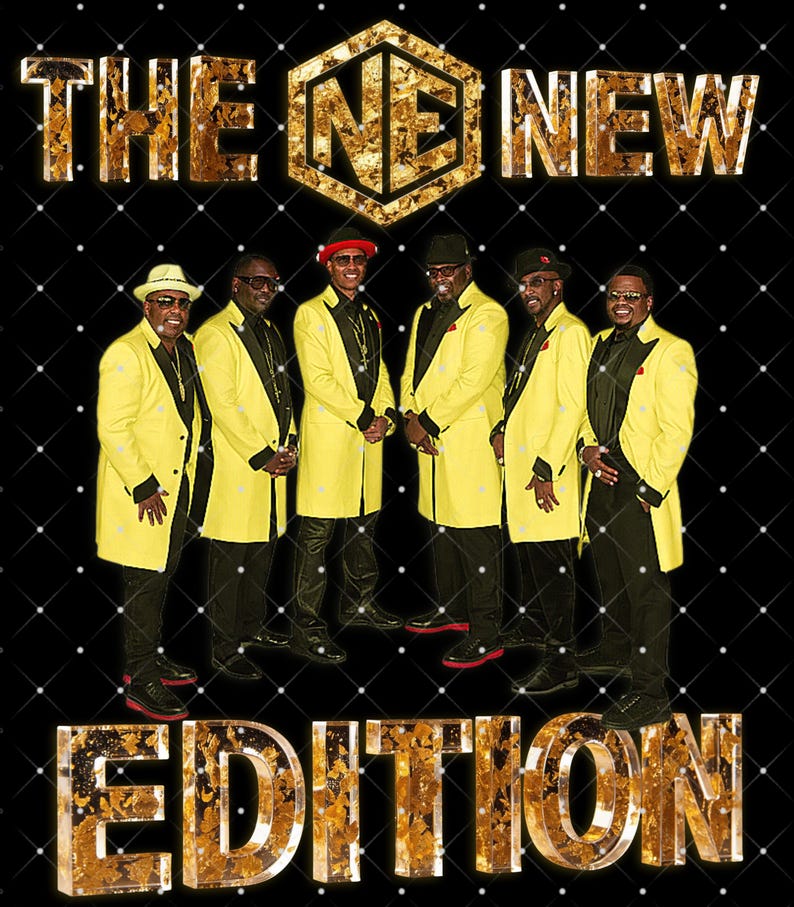 The New Edition Way Tour 2026 PNG File, Concert Instan Download and ...