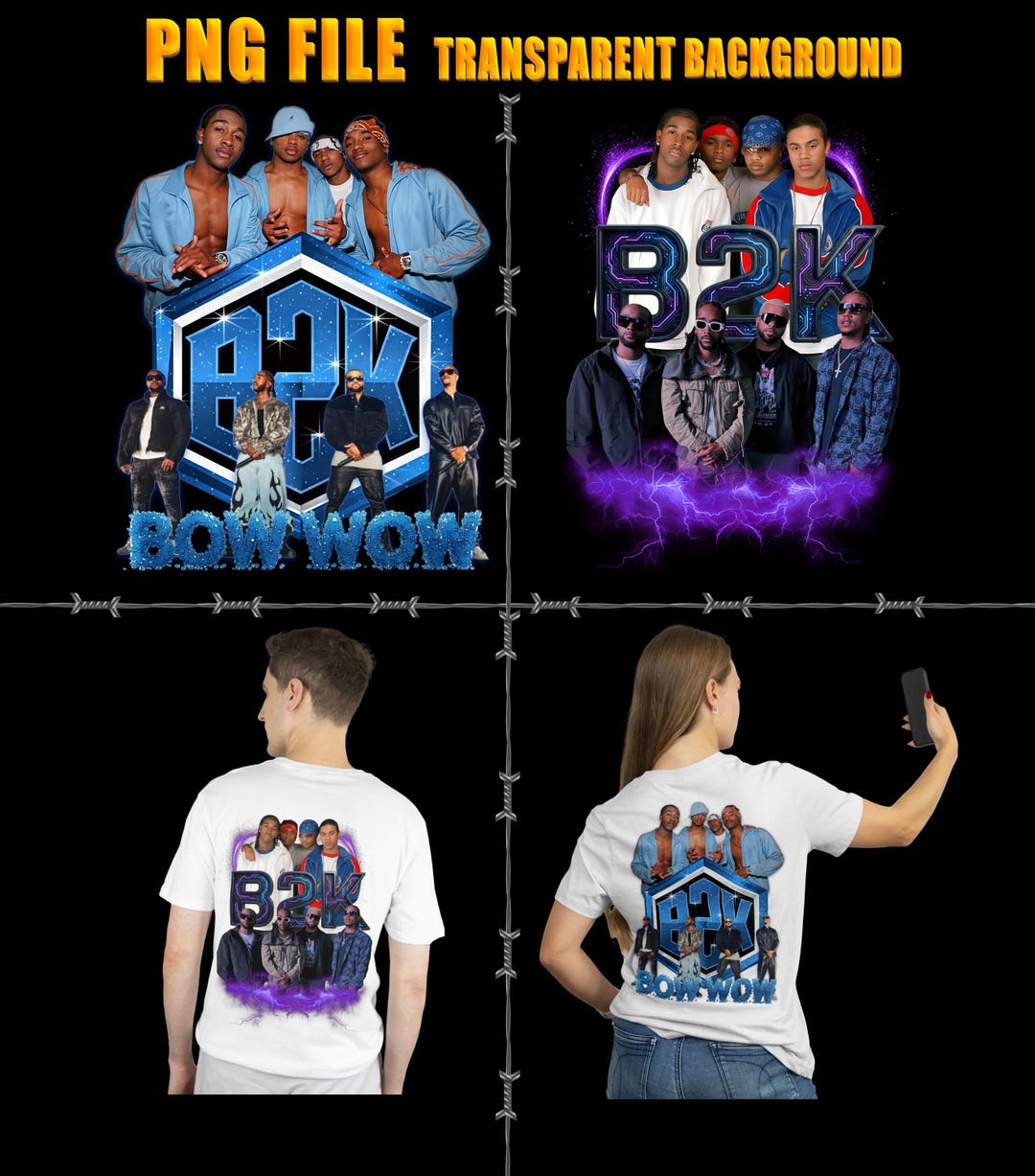 B2K Png File, Tour 2026 T-shirt,bow Wow Boys 4 Life (digital Download ...