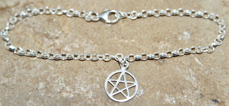 ALL 925 Sterling Silver Pentagram Charm .. Choice of .. - Etsy