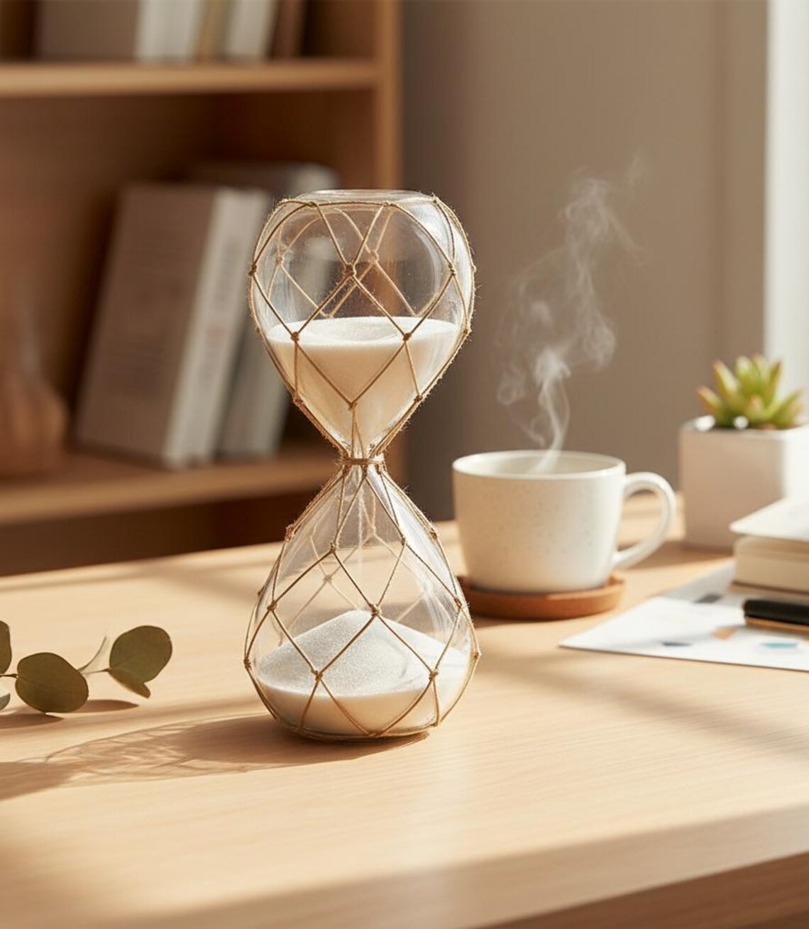 Custom Name Hourglass Sand Timer Decor, Personalized Sandglass Gift for ...