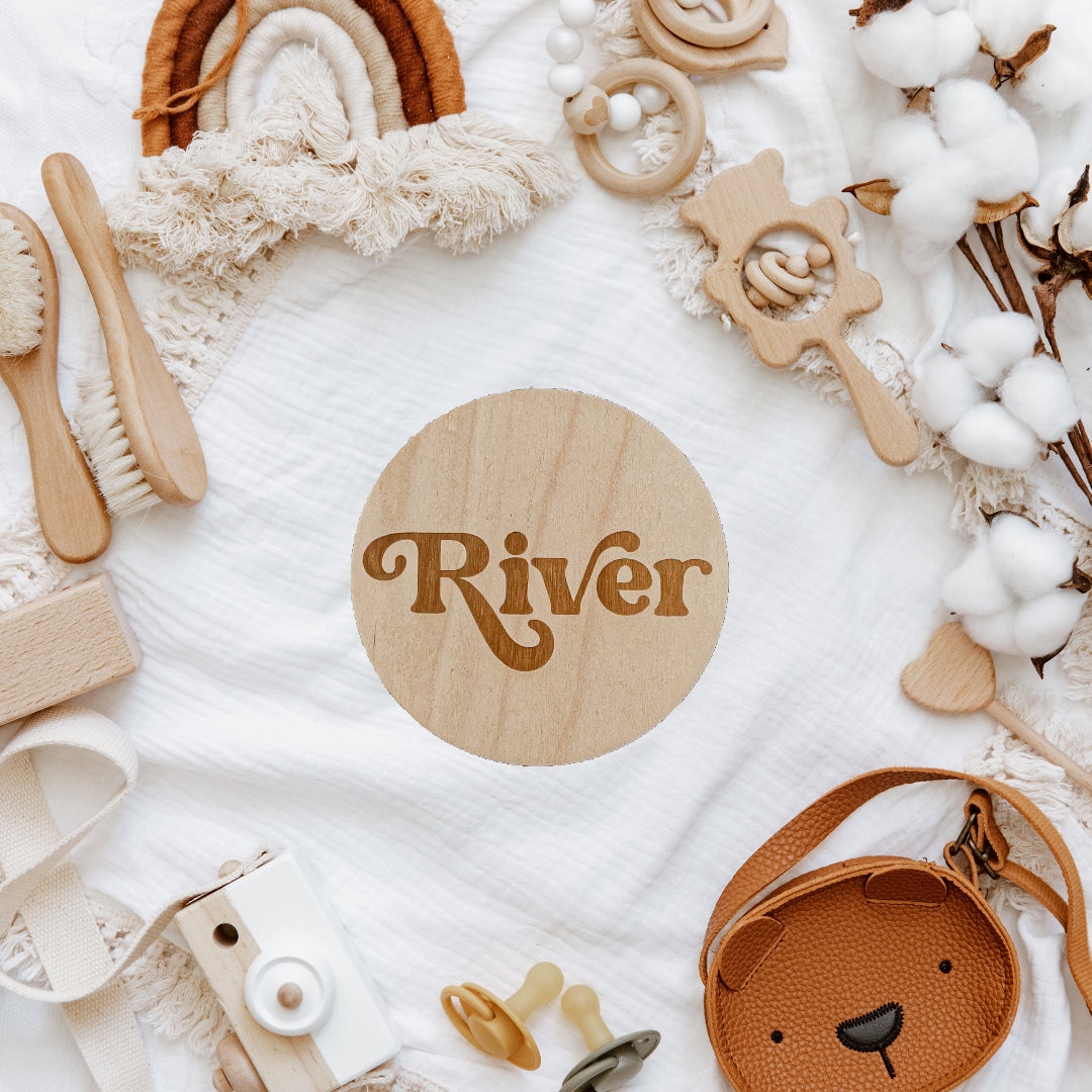 SIMPLE Baby Birth Stat Sign With Name, Baby Name Sign, Newborn ...