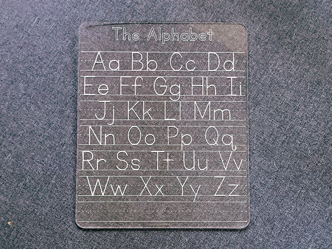 Tracing Boards for Letters, Numbers, Prewriting Shapes, & Name ...