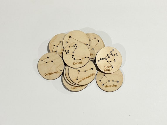 Constellation Tokens Shine a Light Astrology for Kids - Etsy