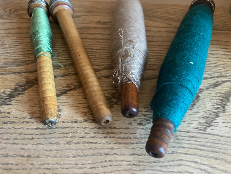 Industrial Era Wooden Spools, 1800's Textile Industry, Thread Sorters ...
