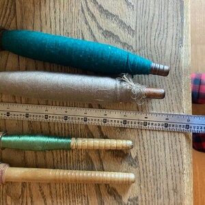 Industrial Era Wooden Spools, 1800's Textile Industry, Thread Sorters ...