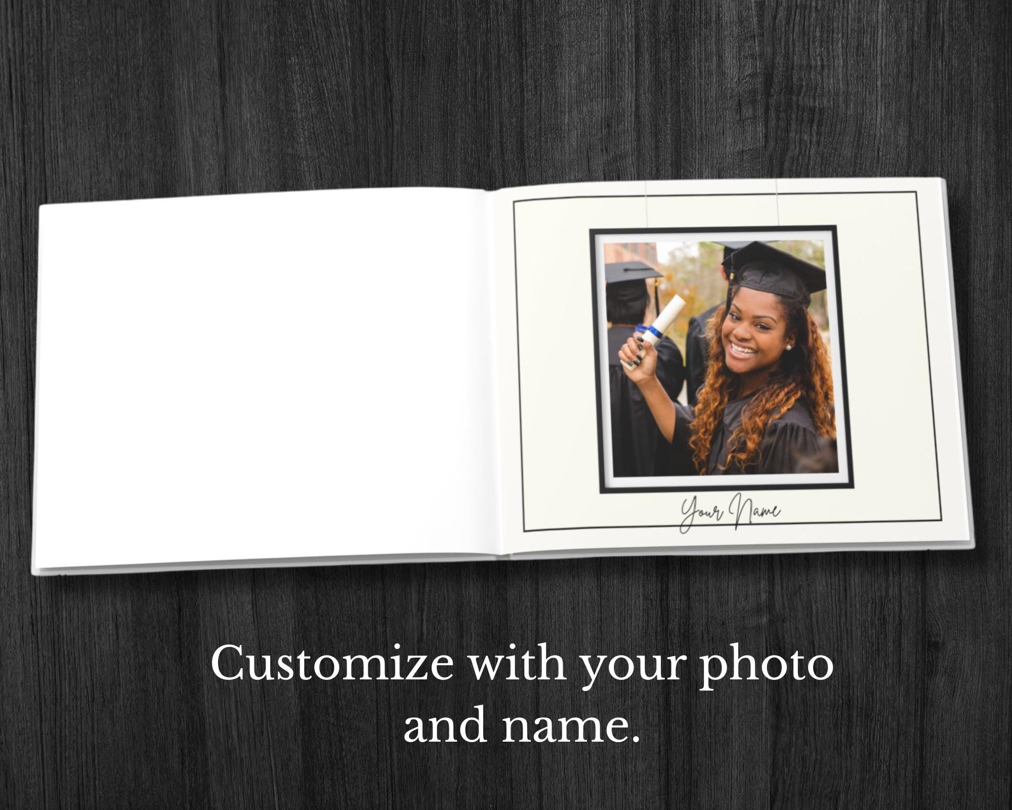 Personalized Graduation Photo Book Class of 2026 • Senior Memory Book ...