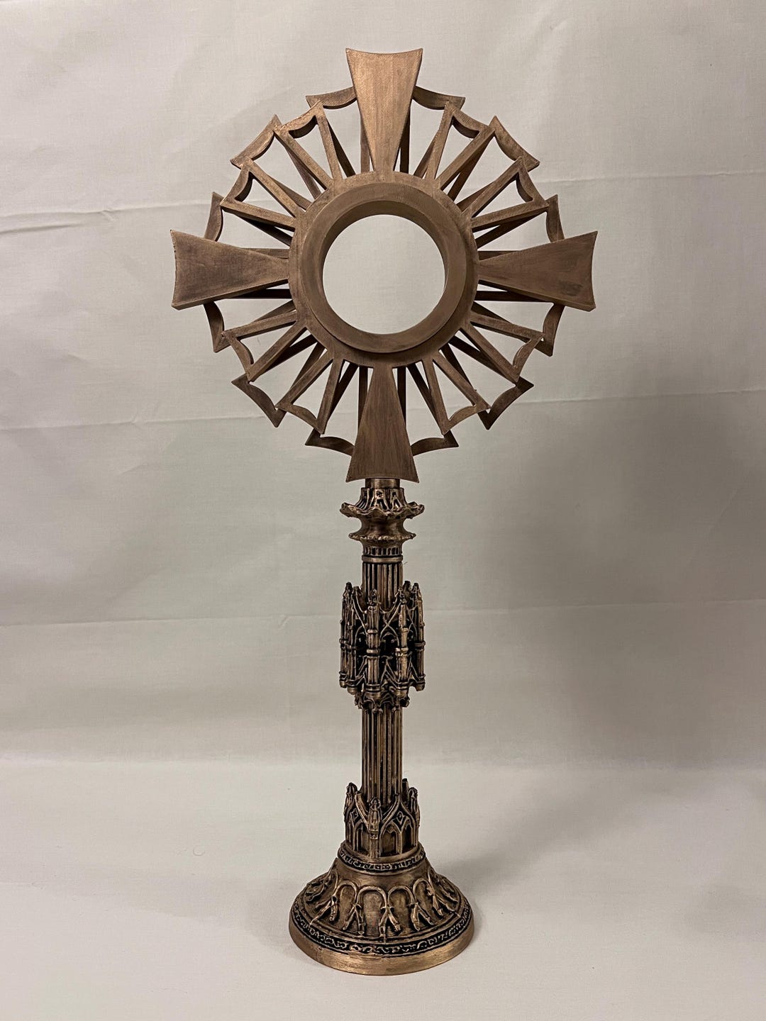 Catholic Monstrance, Blessed Sacrament Gothic Home Altar or Chapel Gift ...