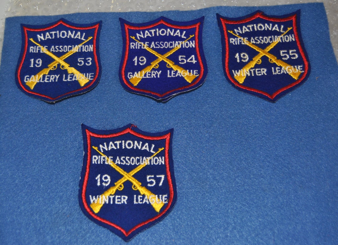 Vintage NRA League Patches 1950s - Etsy