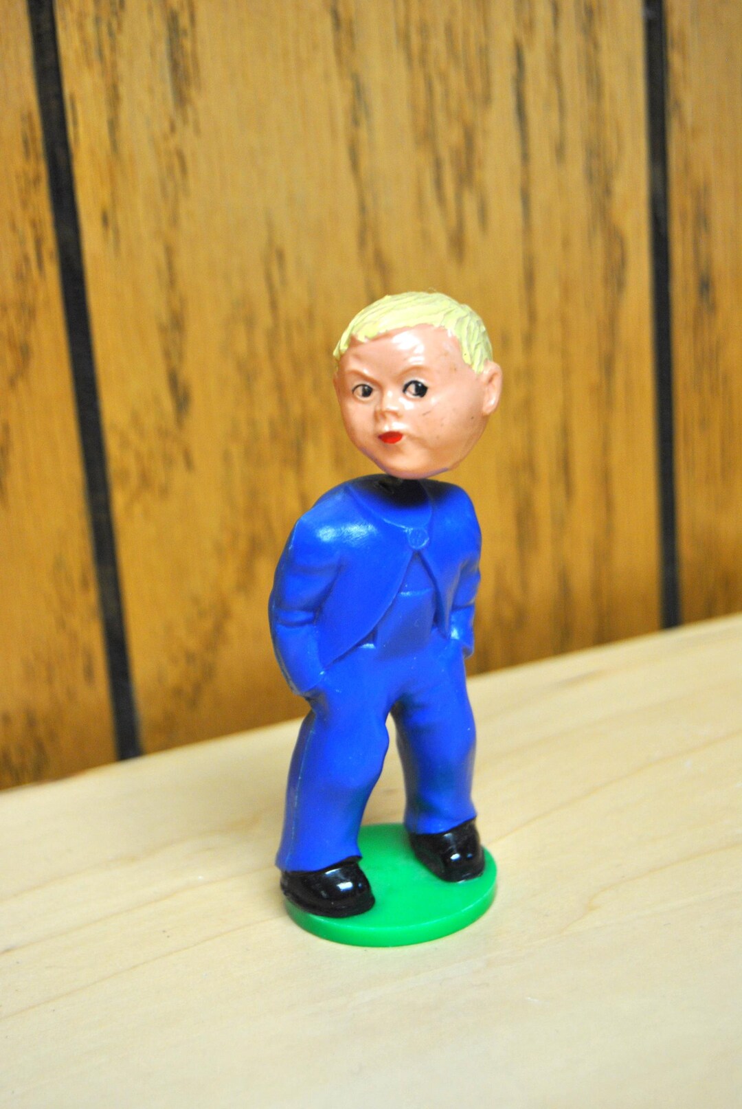 Magneto Celluloid Kissing Figurine Western Germany Vintage - Etsy