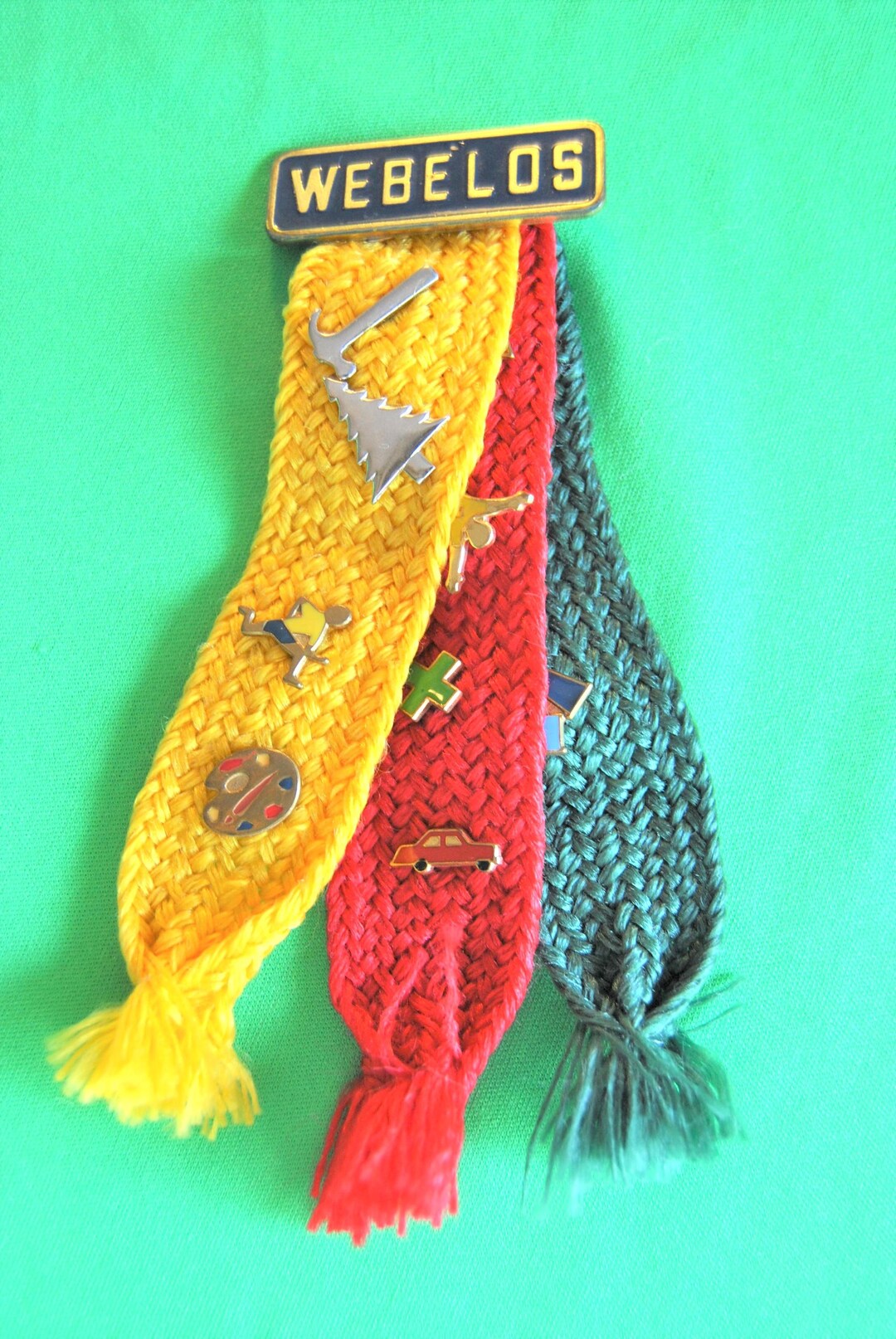 Webelos Cub Scout Activity Achievement Pins Vintage Abggoodstuff - Etsy