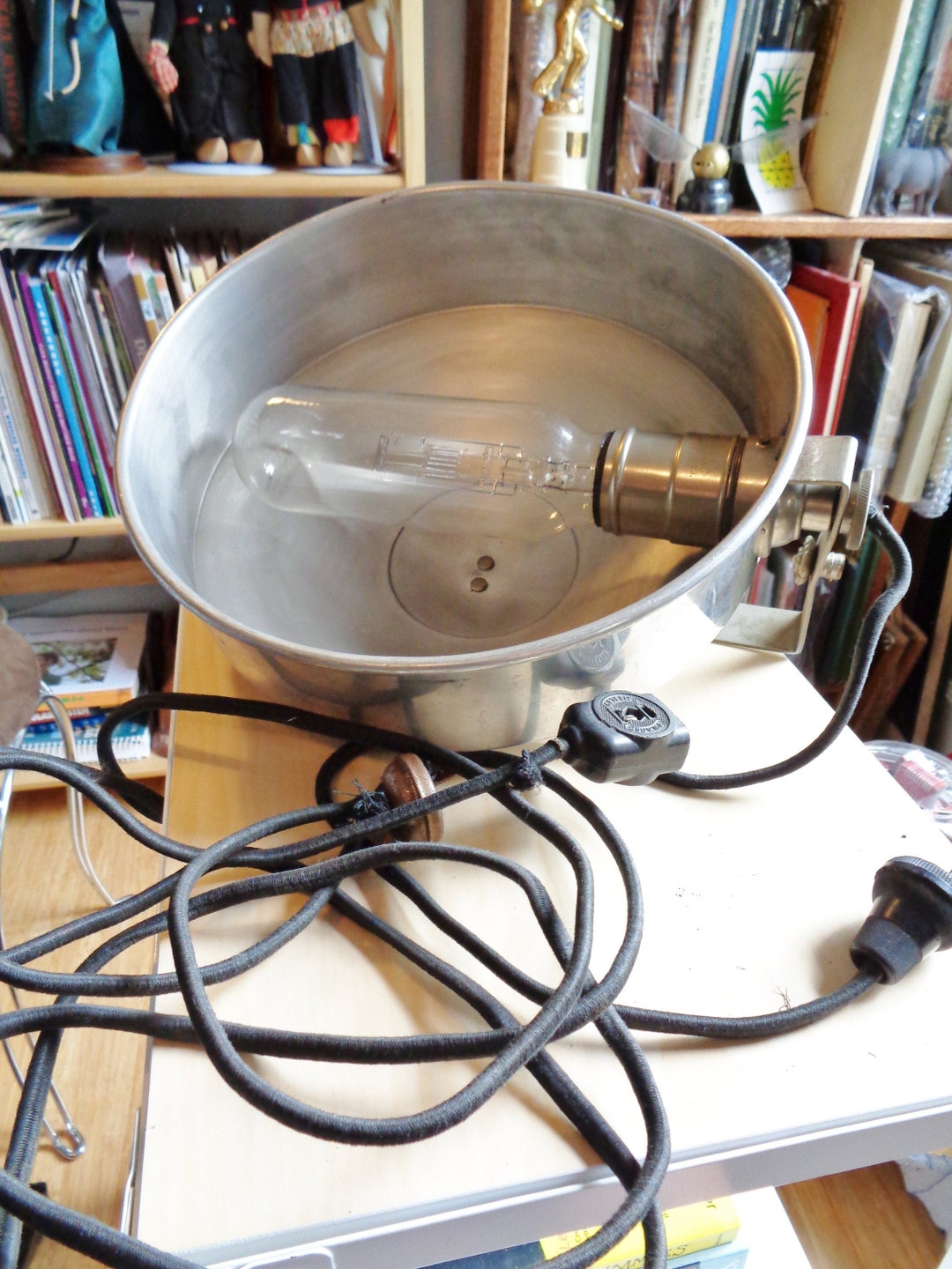 Antique Studio Light Testrite Fotolite With Case and Bulb - Etsy