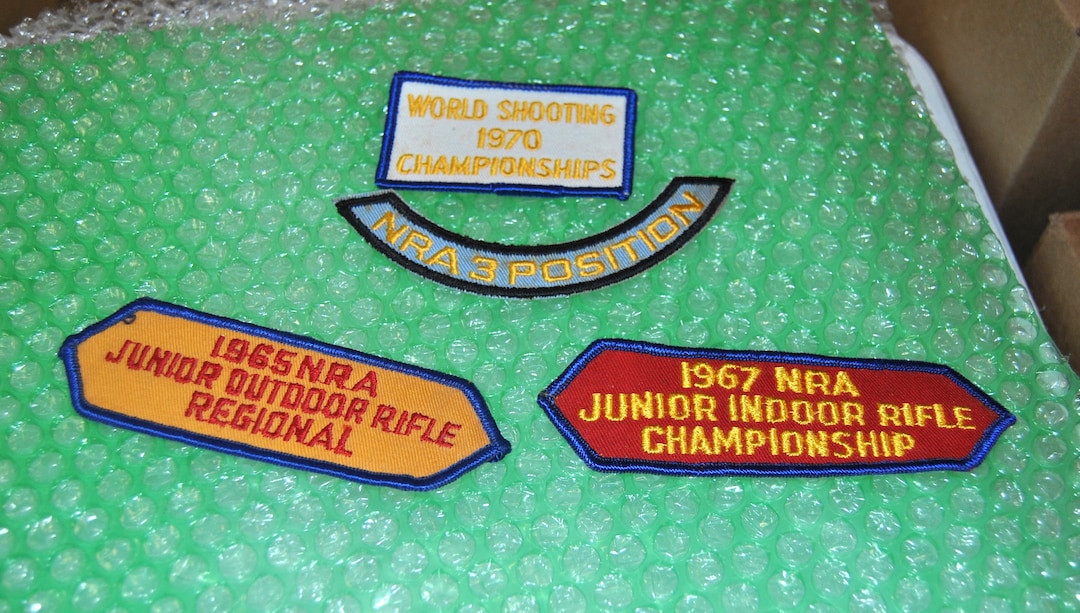 NRA Shooting Patches Vintage Assortment - Etsy