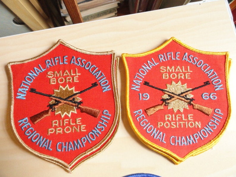 Vintage NRA National Championship Patches - Etsy