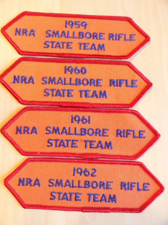 NRA Various Patches - Vintage 1950’s, 1960’s, 1970’s - Gem