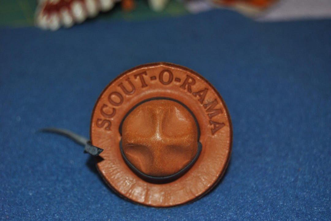 Boy Scout Scout-o-rama Leather Bolo Vintage Abggoodstuff - Etsy