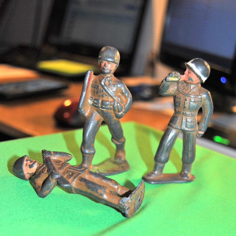 Manoil Barclay Soldier - Etsy