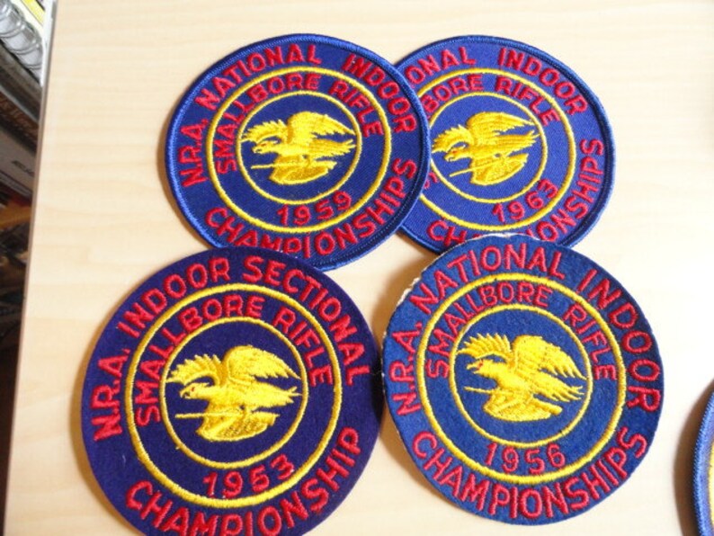 Vintage NRA National Championship Patches - Etsy