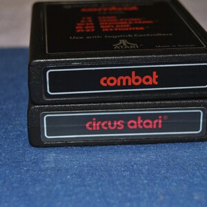 Vintage Atari Game Program 1980 Cartridge Games - Etsy