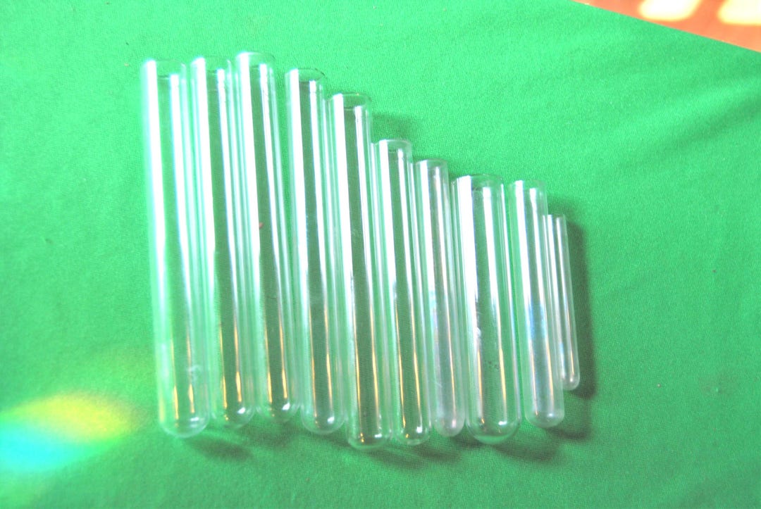 Test Tubes Small Various Size Glass Vintage Abggoodstuff - Etsy