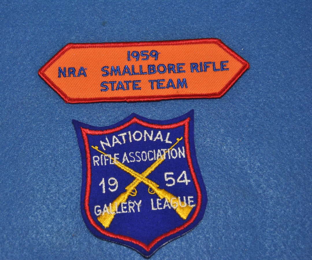 Vintage NRA 1950s Smallbore Rifle State Team and League Patches - Etsy
