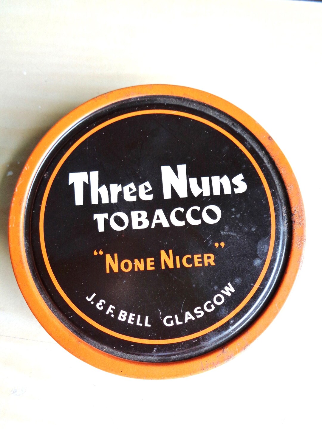 Three Nuns Tobacco Tin Vintage Abggoodstuff - Etsy