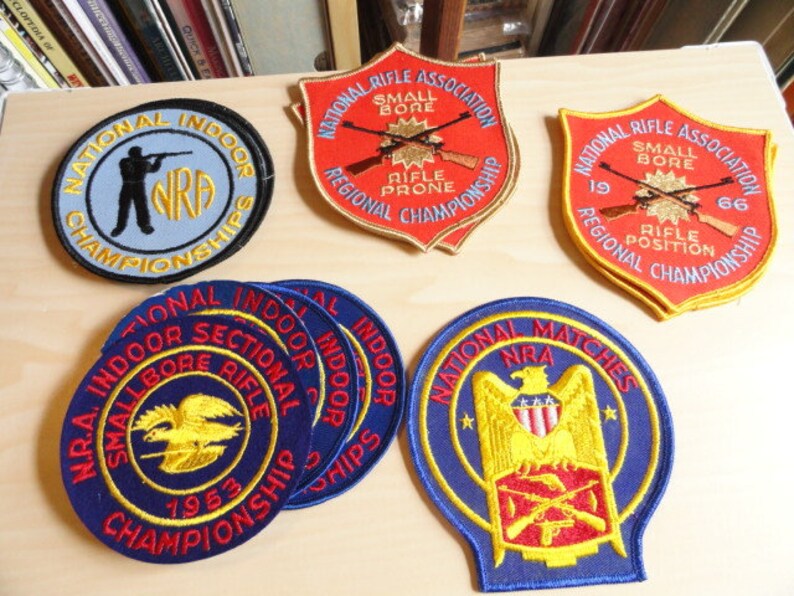 Vintage NRA National Championship Patches | Etsy