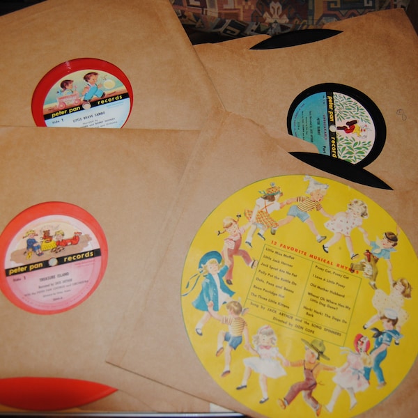 Peter Pan Records - Etsy