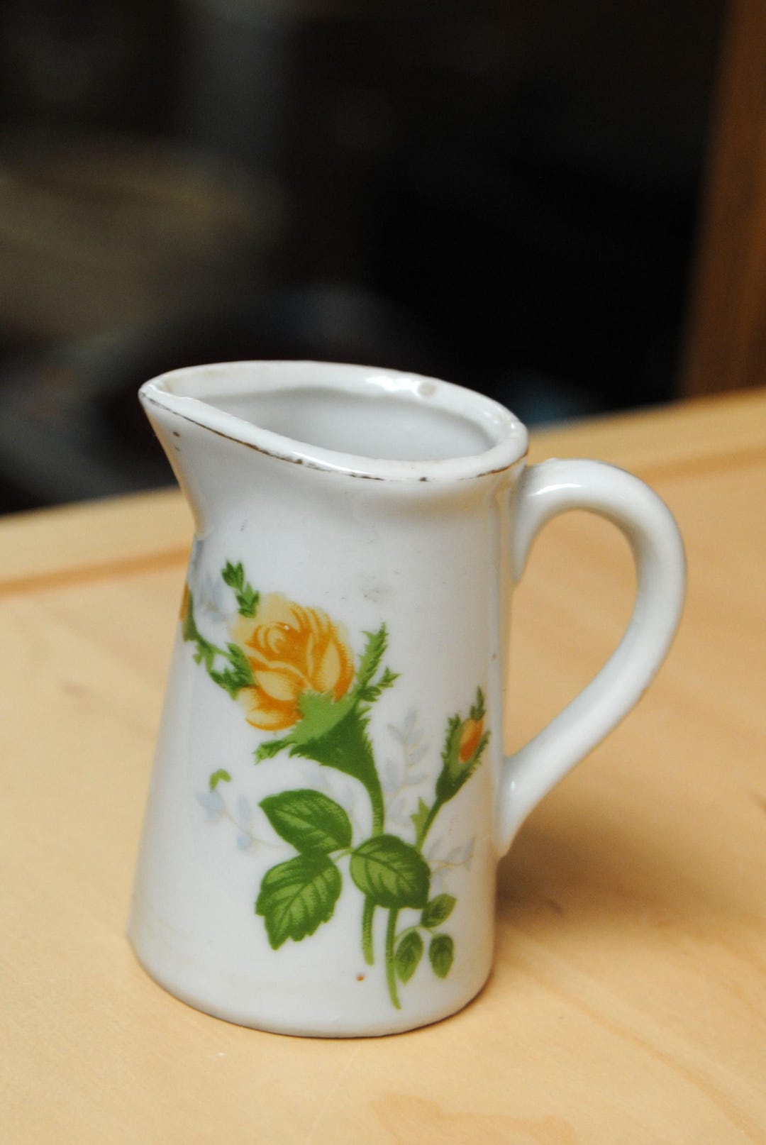 Small Porcelain Pitcher Made in Japan Vintage Abggoodstuff - Etsy