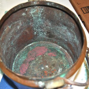 Antique Copper Pot With Fireplace Hanger - Etsy