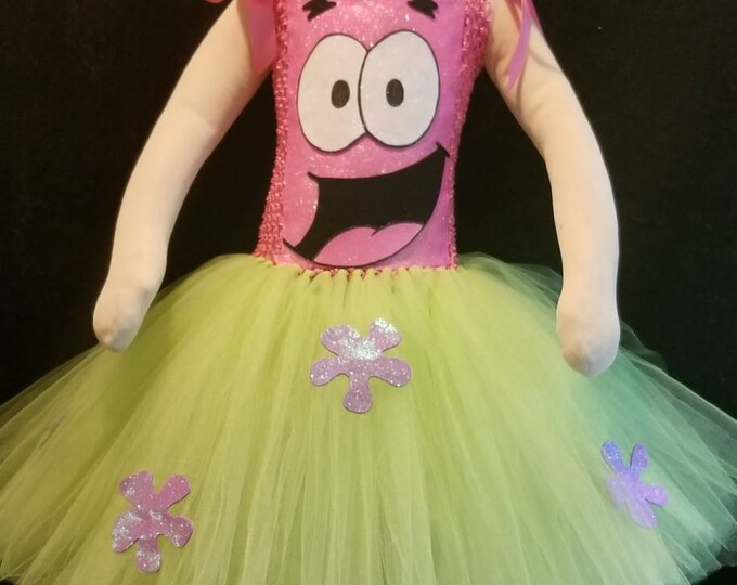 Patrick Star Tutu Dress Costume Birthday Tutu Dress Patrick - Etsy