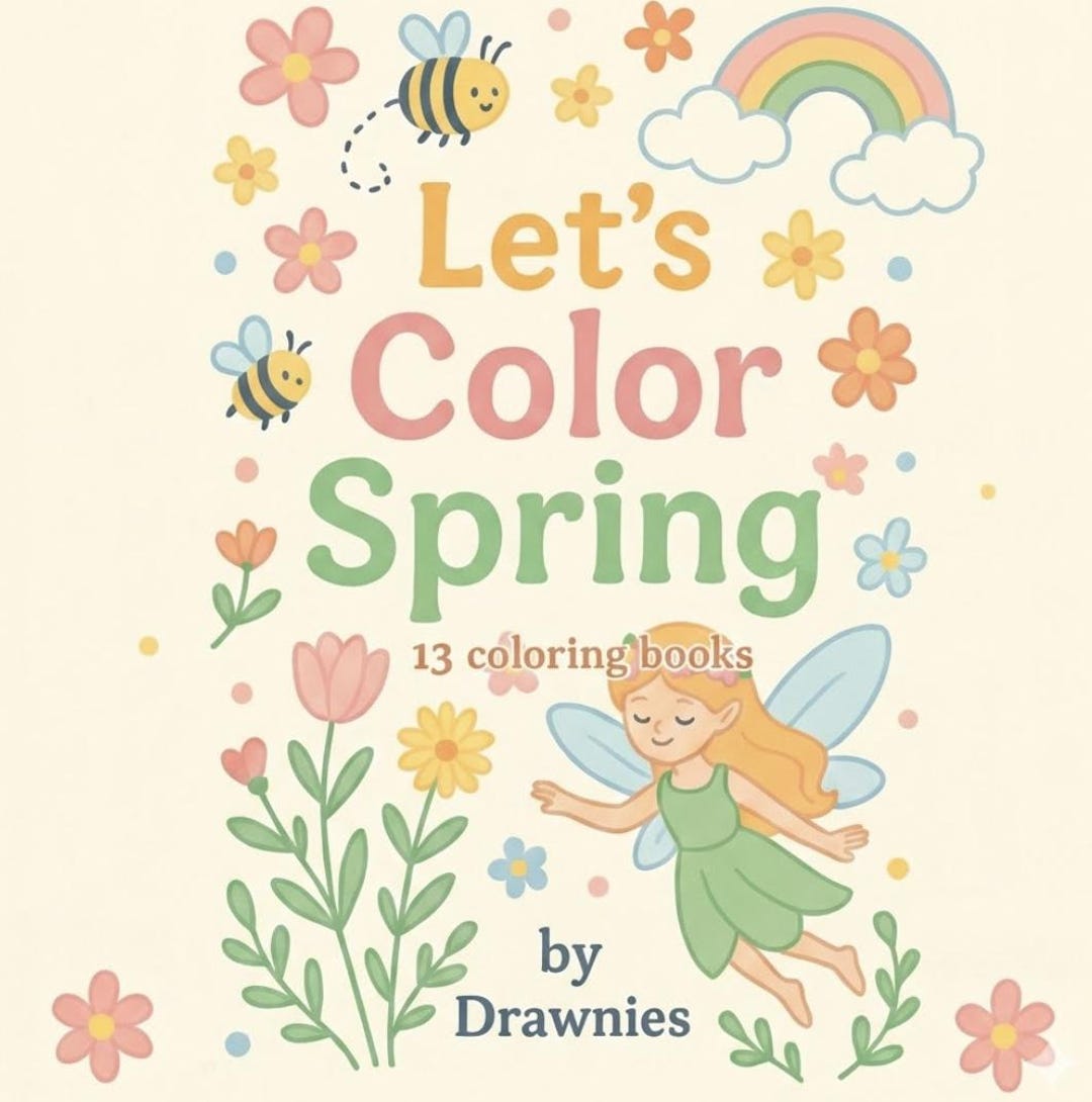 Spring & Easter Coloring Pages | 13 Cute Printable Sheets | Bunny ...