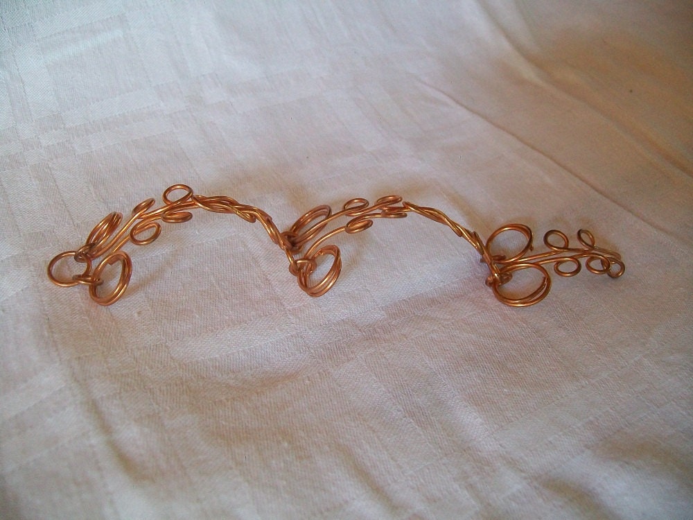 Copper Scrollwork Bracelet - Etsy