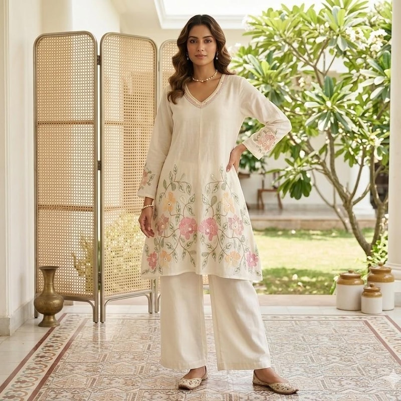Brown Indian Frocks - Etsy