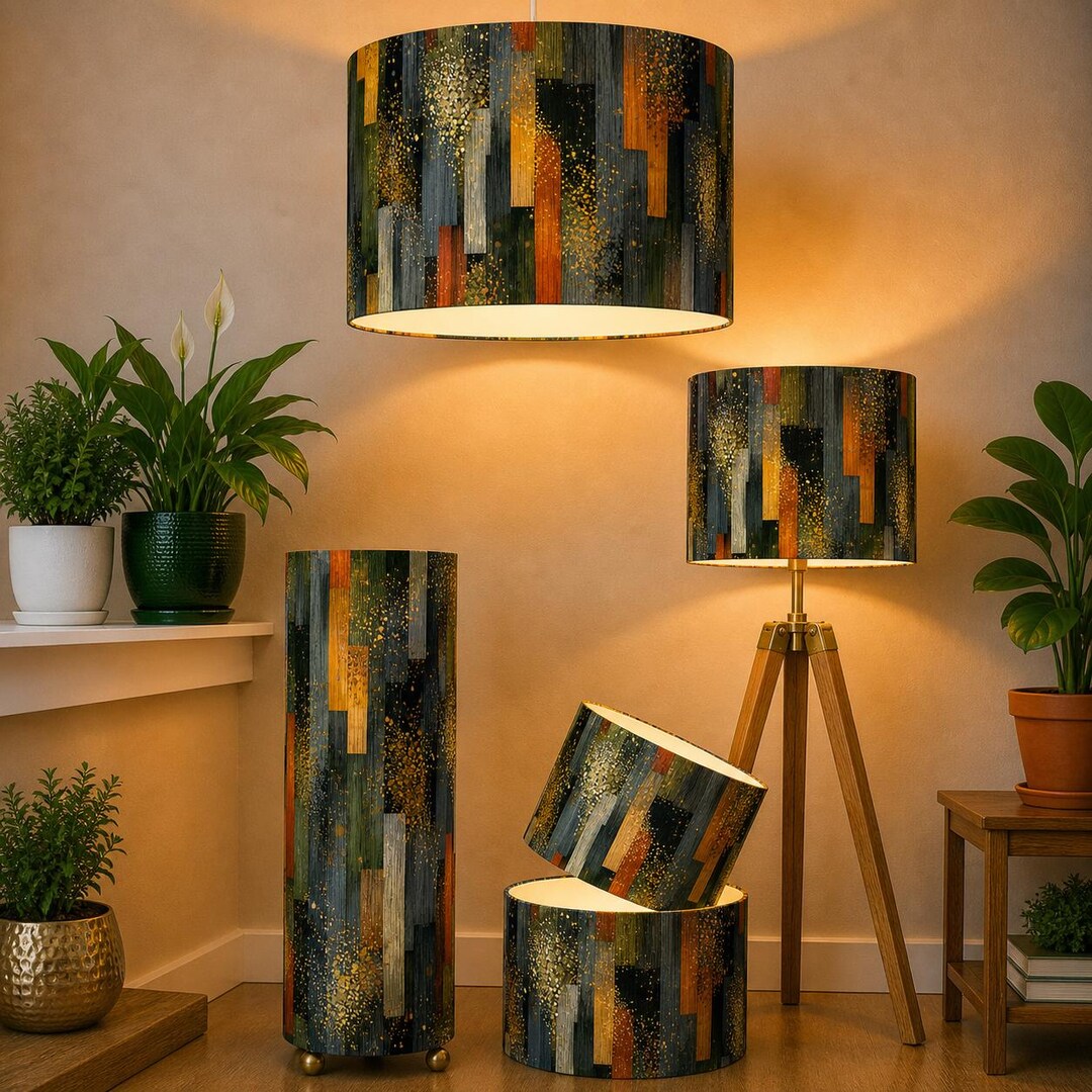 Bespoke Handmade by Order Luxury Multicolour Glitter Abstract Velvet ...