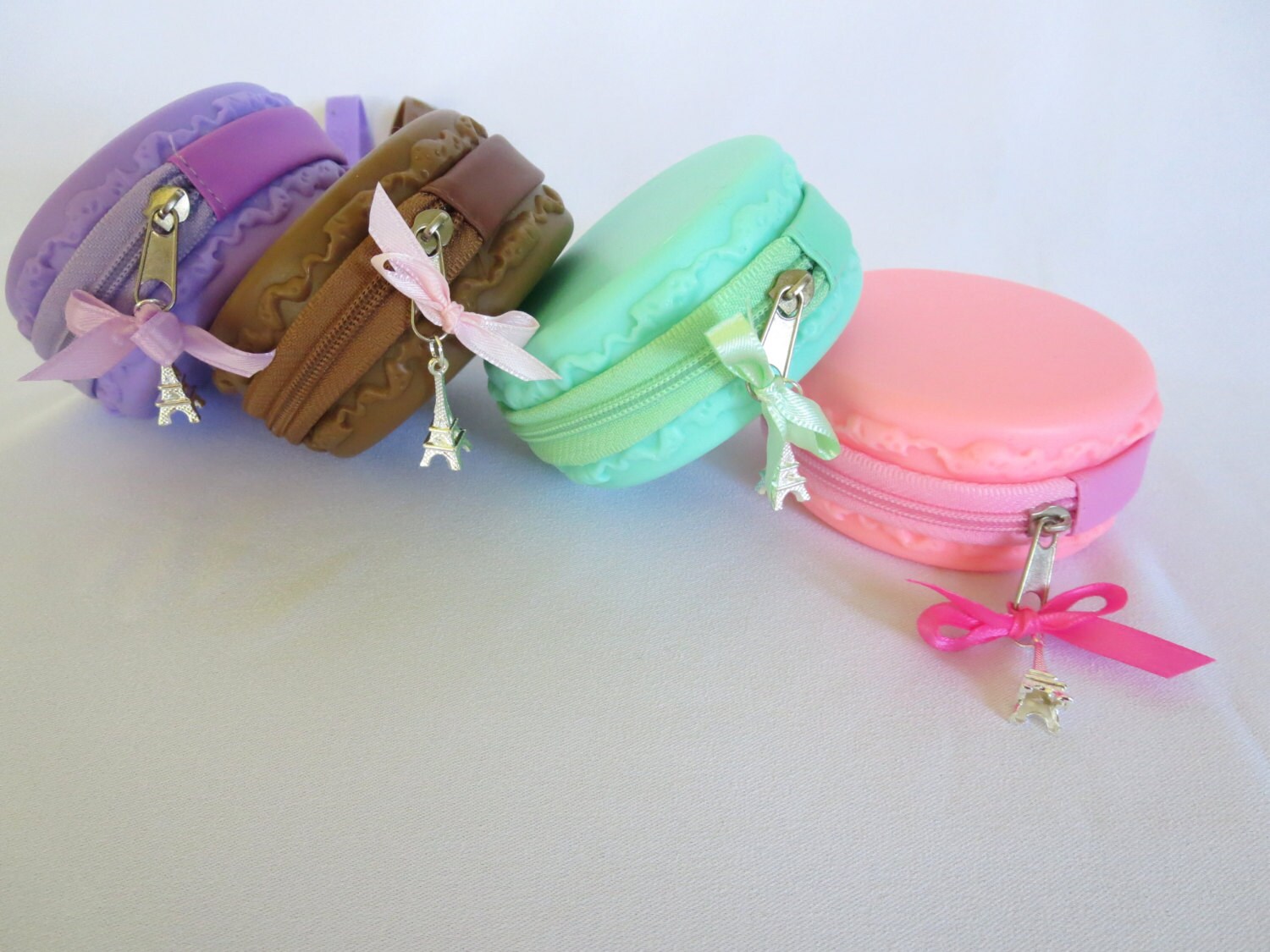 Macaron coin purse Macaron Pouch Macaron Pink French | Etsy