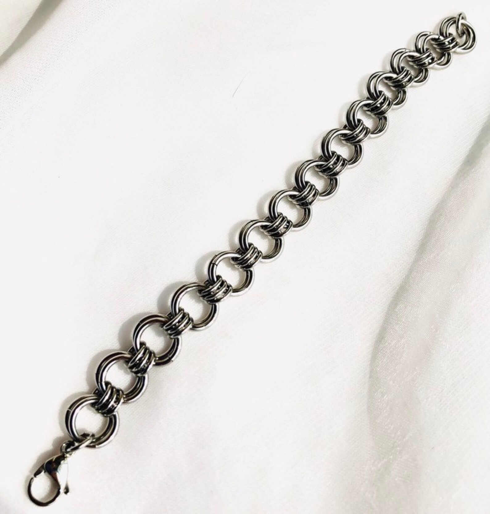 Consecration Chain 2 x 3 Stainless Steel Bracelet | Etsy