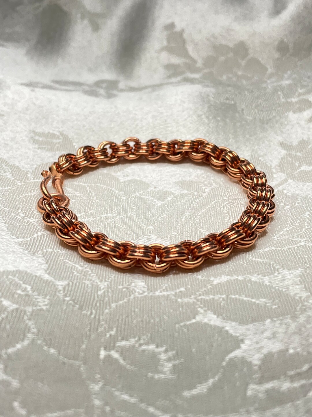 Copper 3x3 Consecration Bracelet - Etsy