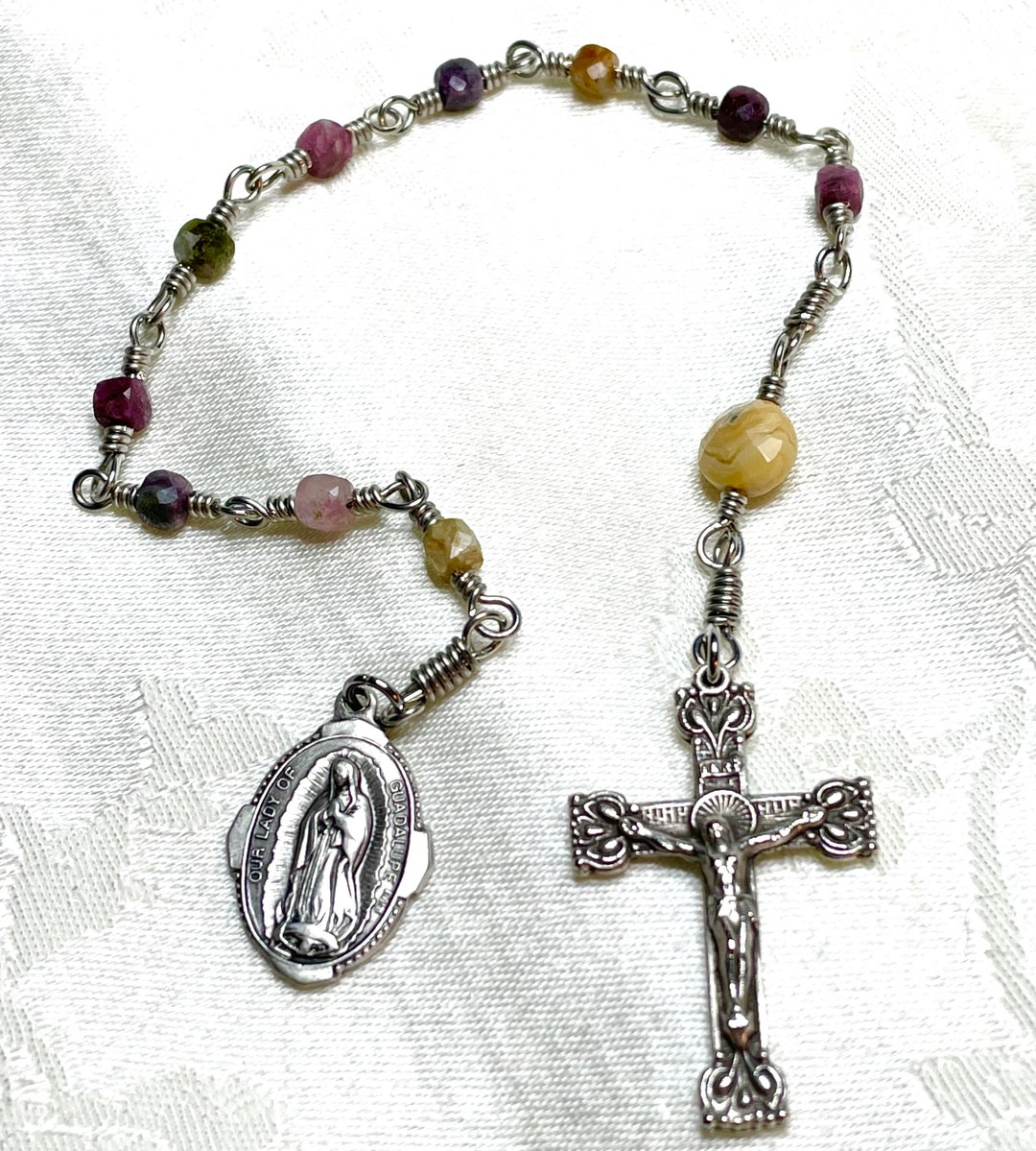 Our Lady of Guadalupe Turmaline Tenner - Etsy